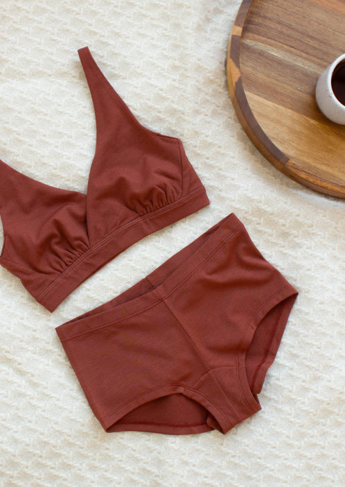 Roam Merino Wool Convertible Wrap Bra - Black - wool&