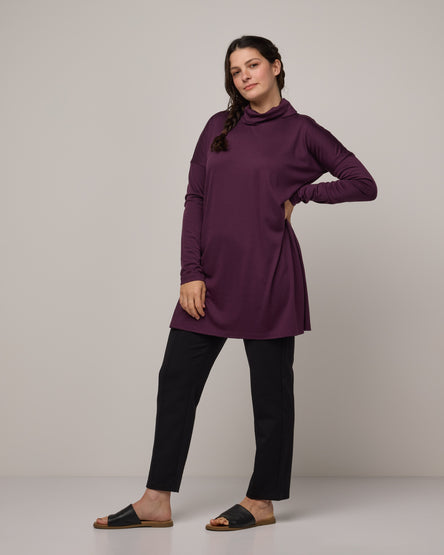 Merino Wool Tunic Tops | wool&