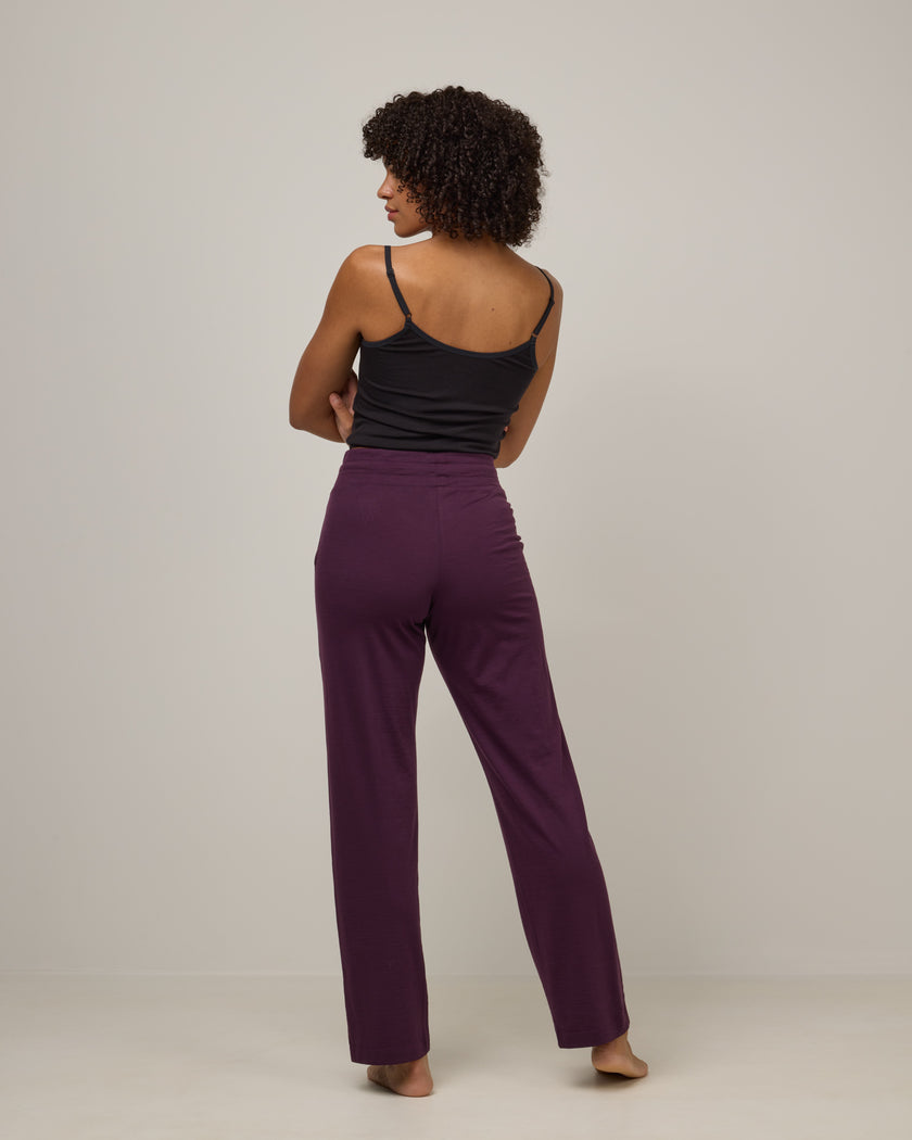 Twilight Merino Wool Sleep Pant - Marionberry – Twilight Sleep Pant | wool&